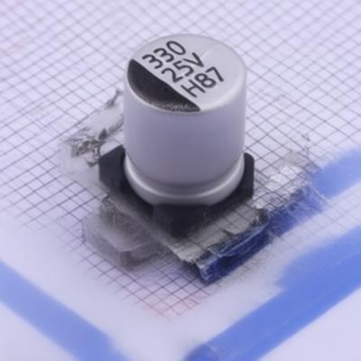 China CapXon HV331M025F105ETR High Density Mounting SMD HV Series Capacitor RoHS Compliant with Long Operational Life for sale