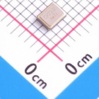 China Seam Sealing SMD Quartz Crystal Resonator CHANGXING ELECTRONICS 8DSC250G0018L 25 MHz Frequency Stability for sale