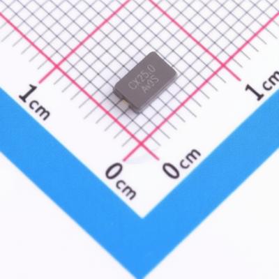 China Quartz Crystal Resonator CHANGXING ELECTRONICS 9ASC250G0020L 25MHz SMD Glass Sealed Component for sale