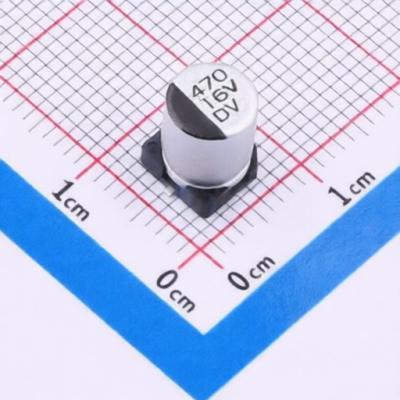China electronic capacitor ChengTao DV1C471M-CRE77 aluminum electrolytic type with load life of two thousand hours for sale