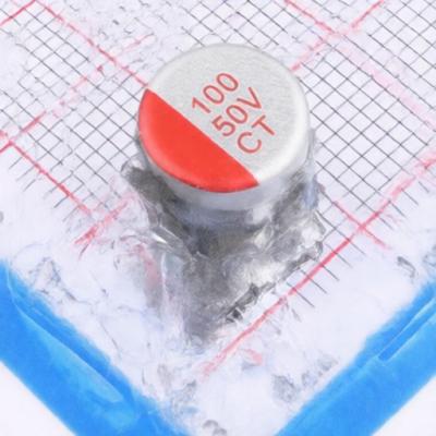 China High Reliability Electrolytic Capacitor ChengTao CT1H101M0810 RoHS REACH Approved 105 Celsius Rated for sale