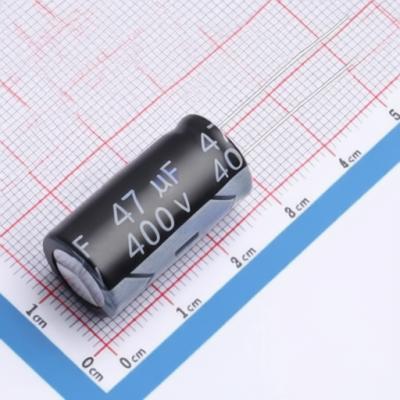 China aluminum electrolytic capacitor ChuangHui CD11B2GM470K250T with 400V voltage and 47F capacitance for sale