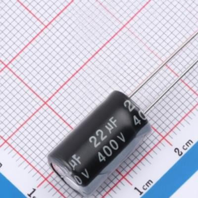 China Industrial Aluminum Electrolytic Capacitor 22F Capacitance 400V Voltage ChuangHui CD11B2GM220G170T for sale