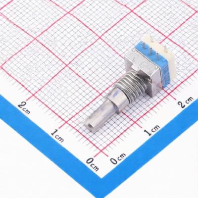 China Rotary Potentiometer CTR R085A0NSFK15S7A103-1005 Featuring Durable Mechanical Design and SPST Switch for sale