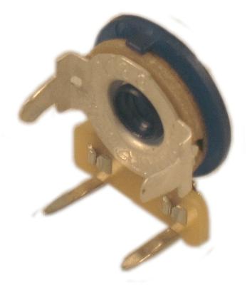 China Commercial 15mm Diameter Trimmer Potentiometer CTS 201UR501B with Carbon Composition Resistance Element for sale