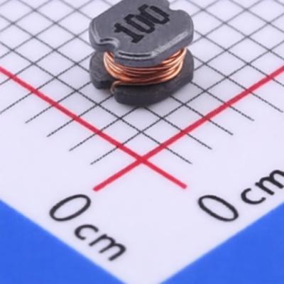 China Surface Mount Unshielded Power Inductors Cybermax CMLF0302-100MTT with Ferrite DR Core and Enamelled Copper Wire for sale