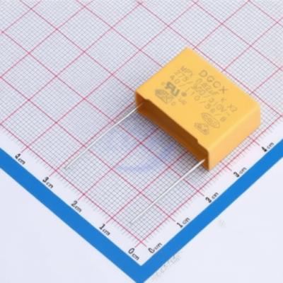 China Non Inductive Winding X2 Capacitor DGCX MX2824KQ3E40YB2000R with Tin Plated Copper Clad Steel Wire Leads for sale