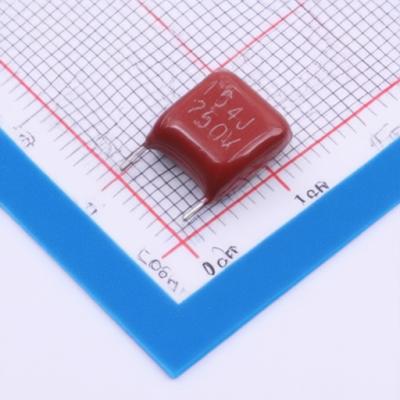 China Non Inductive Winding Metallized Polypropylene Film Capacitor DGCX MPP154J2EB040C030ZR for Filtering for sale