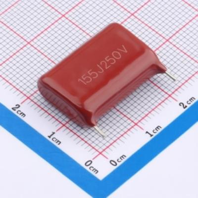 China Metallized Polypropylene Film Capacitor DGCX MPP155J2EA08JC040ZR with Low Internal Temperature Rise for sale