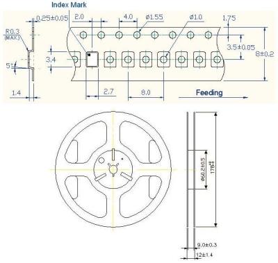 China Seam sealed crystal oscillator DIODES KK3270049 32.768 KHz frequency control for electronic devices for sale