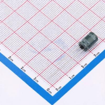 China Aluminum Electrolytic Capacitor 470uF 6.3V 6.3x11mm Econd GF470M6R3E110B000 with Stable Performance for sale