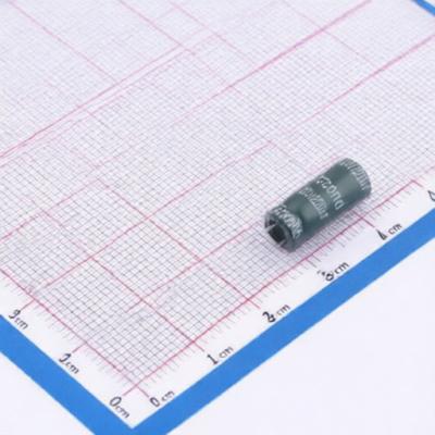 China Aluminum Electrolytic Capacitor Econd 220uF35V6.3x14GF Featuring Green Sleeve and RoHS Certification for sale
