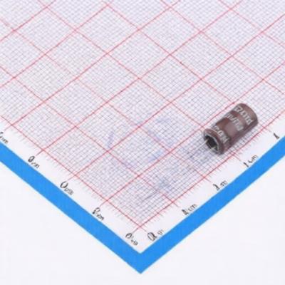 China Compact Econd 470uF10V6.3x12GL capacitor designed for performance in communication and measurement devices for sale