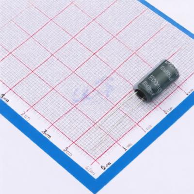 China Green Sleeve Electrolytic Capacitor 680UF 16 Volt Aluminum Econd 680UF16VF140GF Electronic Component for sale