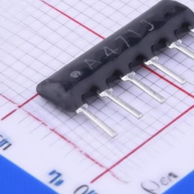 China Miniature thick film network resistor FH A06-471JP with ceramic substrate and precise resistance values for sale