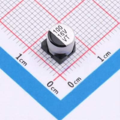 China V chip aluminum electrolytic capacitors FOLLON EFVH016ADA101M0654 VT series suitable for electronics for sale