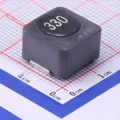 China Magnetic component GLE GCRH127M-330MC featuring epoxy resin polyurethane coated copper wire and Mn-Zn powder for sale