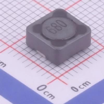 China Electronic component GLE GCRH73-680MC with tinned copper wire and nickel zinc ferrite magnetic powder for sale