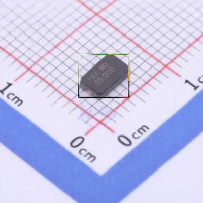 China Compact 5.0x3.2mm SMD Glass Seal Quartz Crystal Unit HCI XC53G2-25.000-F20NJDTL with Tight Tolerances for sale