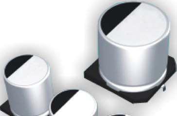China High capacitance capacitors Honor Elec RYVP6.3V100UF4*5 perfect for voltage regulation and filtering for sale