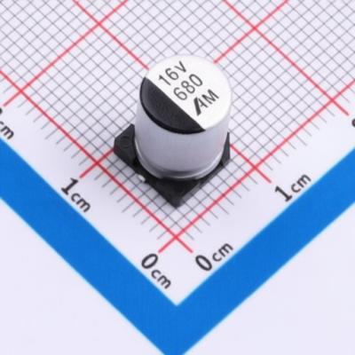 China Electronic components with resistance coding and coding rule table Honor Elec GVM1C681M0810 series for sale