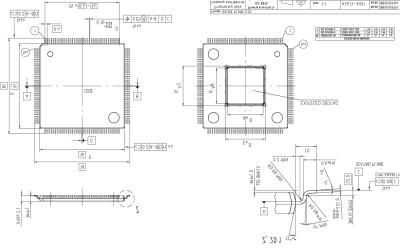 China Microcontroller Infineon SAK-TC233LP-16F200NAC 32 Bit Single Chip PG TQFP 100 Pin for Embedded Systems for sale