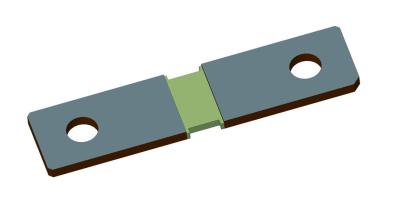 China resistor Isabellenhuette BAS-Z-R000035-WU-5.0 with ZERANIN30 material and high stability under nominal load for sale