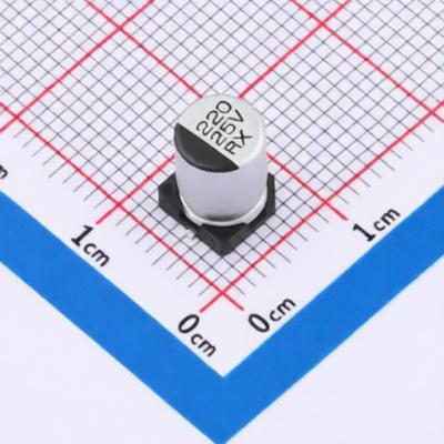 China High density PCB capacitor JARSON FZ1C101M0606 with rated ripple current and low impedance features for sale