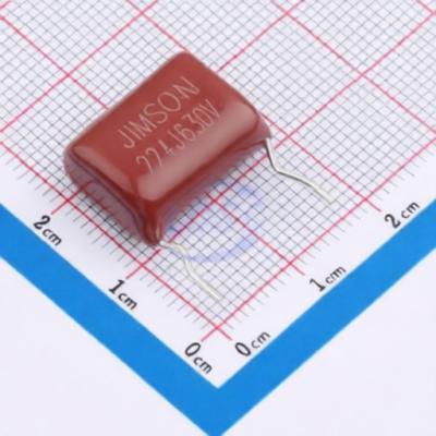 China Polypropylene film capacitor Jimson MPP224J630D08 with fire retardant epoxy resin coating on request for sale