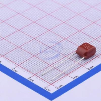 China metallized polyester film capacitor KYET PE474J2A0502 with 0.47 microfarad capacitance and 100 volt rating for sale