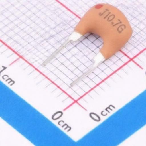 Quality Electronic ceramic resonator KYX KZA107 with 10.700 MHz oscillation frequency and copper plated tin terminals for sale