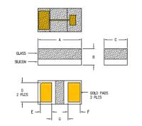 China Surface Mount Capacitor Microchip MPC8050-206TR Ideal for RF Bypass and Capacitive Coupling Functions for sale