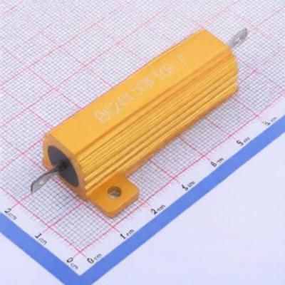 China High power load aluminum case resistor Milliohm HoRX-50W-30R-1% with silicon copper film construction for sale