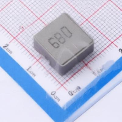 China Compact SMD Molding Power Inductor PSPMAA1265H-680M-ANF with Low DC Resistance and Gapless Structure for sale