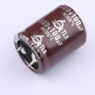 China High temperature SAMYOUNG TLS500V100M25.4 30 V electrolytic capacitor with 105 degree Celsius rating for sale