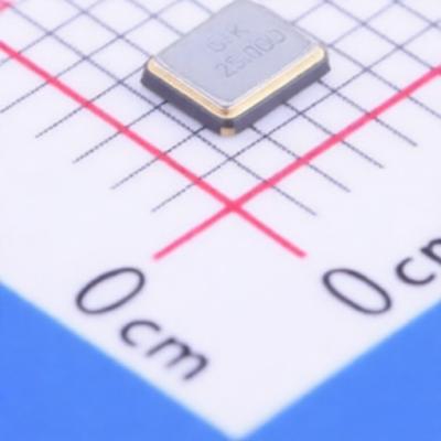 China Ceramic Surface Mount Quartz Crystal Unit SJK 7U25000E20UCG with Equivalent Series Resistance for sale