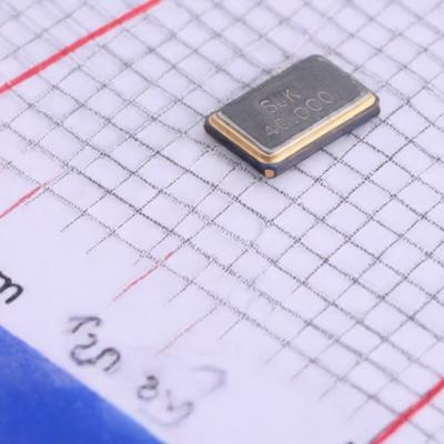 China Ceramic quartz crystal unit SJK 7I40000F20UCG 5 by 3 millimeter surface mount with 40 megahertz frequency for sale