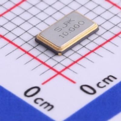 China Surface mount quartz crystal unit SJK 7I10000F12UCG ceramic package 5.0 by 3.2 millimeter dimensions for sale
