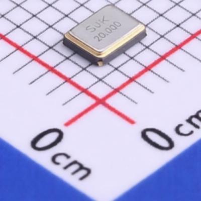 China Seam Sealed Ceramic Surface Mount Quartz Crystal Unit SJK 7U20000E18UCG with 20 MHz Frequency Control for sale