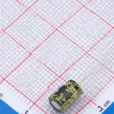 China Radial Electrolytic Capacitors SM Series SRD SM1C101M0507BBH1B0LC 16V 100uF capacitance for performance for sale