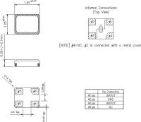 Quality Wireless device crystal unit TST TZ3241B ultra miniature smd package with 24 MHz for sale