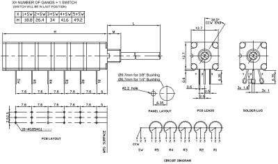 China Durable rotary potentiometer TT Electronics P260S-D1AS3CB5K with metal shaft and sealed dust proof design for sale