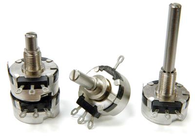 China Industrial TT Electronics P270-DS22R10K potentiometer with 27.8 mm diameter and dust proof IP50 rating for sale