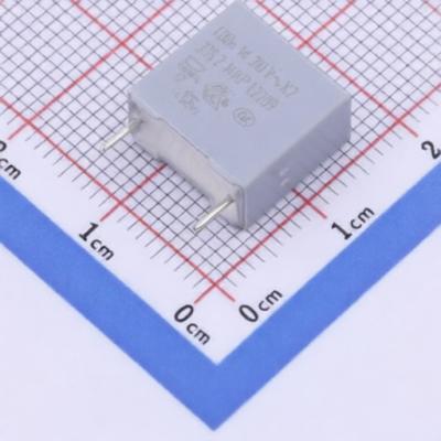 China Interference Suppression Film Capacitors VISHAY BFC233820104 with Tinned Wire Leads and Plastic Case for sale