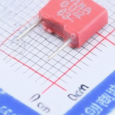 China Metallized Polyester Capacitors WIMA MKS2C022201A00JSSD with Metal Contact Layer and Tinned Wire Terminations for sale