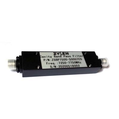 China 40dB 50 Ohms RF Microwave Filter 7750MHz Cavity Bandpass Filter for sale