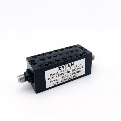 China 1.0dB RF Microwave Filter 2700MHz Cavity Band Pass Filter for sale