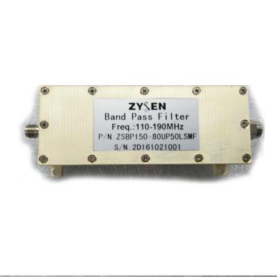 China SMA Connector RF Microwave Filter 150MHz LC Band Pass Filter for sale