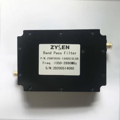 China 2690MHz 2.01GHz RF Microwave Filter SMA Connector Cavity Bandpass for sale
