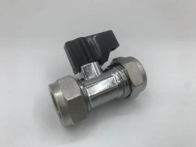 Cina High Pressure NPT Valve Brass Oil Gas 1/2 Inch Female Threaded Forged Brass Gas Ball Valve in vendita